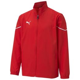 Puma Trainingsjacke "TeamRISE Sideline Jacket Jr" in Rot | Gr.: 128