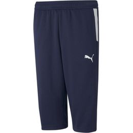Puma Sporthose "TeamLIGA Training 3/4 Pants Jr" in Blau | Gr.: 152