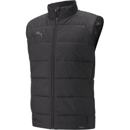 Puma Trainingsjacke "TeamLIGA Vest Jacket" in Schwarz | Gr.: L