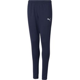Puma Sporthose "TeamRISE Poly Training Pants Jr" in Blau | Gr.: 140