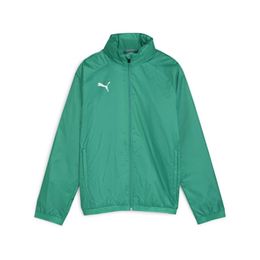 Puma Trainingsjacke "TeamGoal Allweather Jacket Jr" in Grün | Gr.: 116