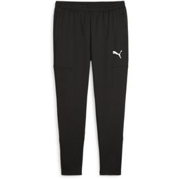 Puma Sporthose "Team Goal Slim Training Pants" in Schwarz | Gr.: L