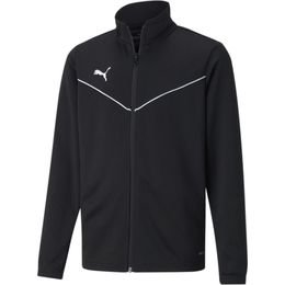 Puma Trainingsjacke "TeamRISE Training Poly Jacket Jr" in Schwarz | Gr.: 152