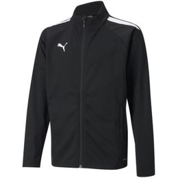 Puma Trainingsjacke "TeamLIGA Training Jacket Jr" in Schwarz | Gr.: 116