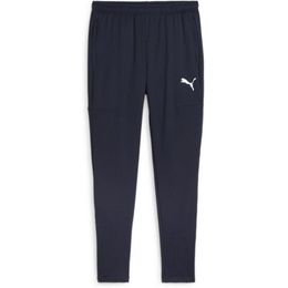 Puma Sporthose "Team Goal Slim Training Pants" in Blau | Gr.: S