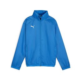 Puma Trainingsjacke "TeamGoal Allweather Jacket Jr" in Blau | Gr.: 116