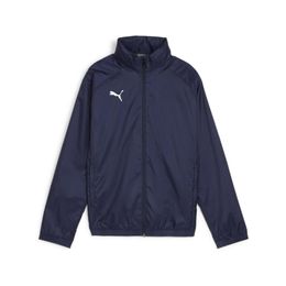Puma Trainingsjacke "TeamGoal Allweather Jacket Jr" in Blau | Gr.: 140