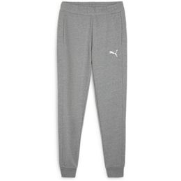 Puma Sporthose "TeamGoal CasuaLongsleeve Pants" in Grau | Gr.: M