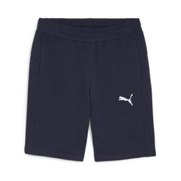 Puma Sporthose "TeamGoal CasuaLongsleeve Shorts" in Blau | Gr.: S