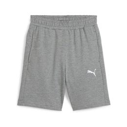 Puma Sporthose "TeamGoal CasuaLongsleeve Shorts Jr" in Grau | Gr.: 164