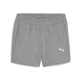 Puma Sporthose "TeamGoal CasuaLongsleeve Shorts Wmn" in Grau | Gr.: S