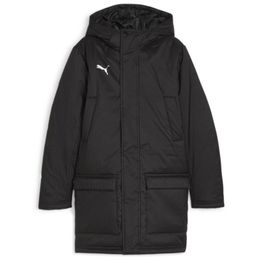 Puma Winterjacke "TeamFinal Winter Jacket Jr" in Schwarz | Gr.: 140