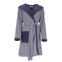 Esprit Bademantel mit Kapuze in navy blue | Gr.: L