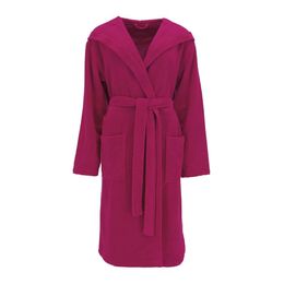 Vossen Bademantel in cranberry | Gr.: L