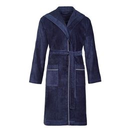 Esprit Bademantel mit Kapuze in navy blue | Gr.: M