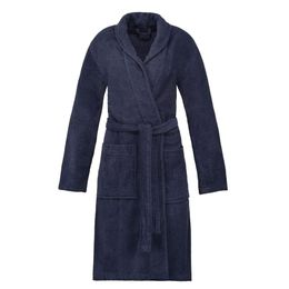 Esprit Bademantel mit Schalkragen in navy blue | Gr.: S
