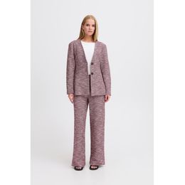 Ichi Blazer IHKATE Tight fit in Pink Berry Boucl&eacute; | Gr.: M