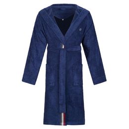 Bugatti Bademantel mit Kapuze in marine blau | Gr.: XL