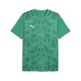 Puma Sportshirt "TeamUltimate Jersey" in Grün | Gr.: L