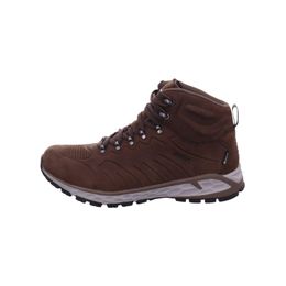 Meindl Herrenstiefel sportlicher Boden TEX in Braun | Gr.: 44