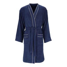 Vossen Bademantel in marine blau | Gr.: L