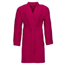 Vossen Bademantel in cranberry | Gr.: XL