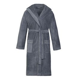 Esprit Bademantel mit Kapuze in grey steel | Gr.: S