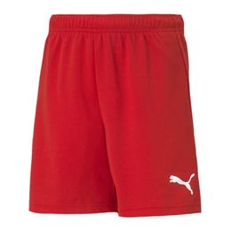Puma Sporthose "TeamRISE Short Jr" in Rot | Gr.: 140
