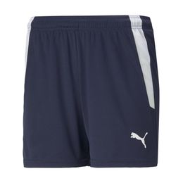 Puma Sporthose "TeamLIGA Shorts W" in Blau | Gr.: XL