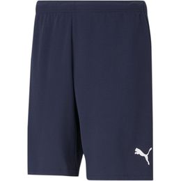 Puma Sporthose "TeamRISE Short" in Blau | Gr.: L