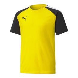 Puma Sportshirt "TeamPACER Jersey Jr" in Gelb | Gr.: 152