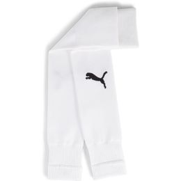 Puma Socke "TeamGoal Sleeve Sock" in Wei&szlig; | Gr.: 1
