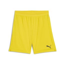 Puma Sporthose "TeamCUP Shorts" in Gelb | Gr.: M