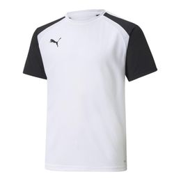 Puma Sportshirt "TeamPACER Jersey Jr" in Weiß | Gr.: 140