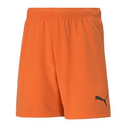 Puma Sporthose "TeamRISE Short Jr" in Orange | Gr.: 152