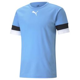 Puma Sportshirt "TeamRISE Jersey" in Blau | Gr.: M
