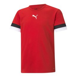 Puma Sportshirt "TeamRISE Jersey Jr" in Rot | Gr.: 140