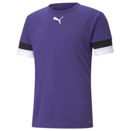 Puma Sportshirt "TeamRISE Jersey" in Lila | Gr.: M