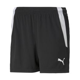 Puma Sporthose "TeamLIGA Shorts W" in Schwarz | Gr.: L