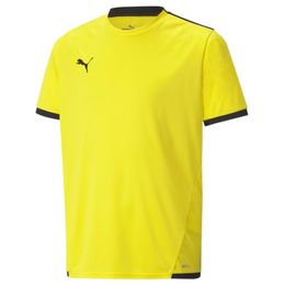 Puma Sportshirt "TeamLIGA Jersey Jr" in Gelb | Gr.: 152