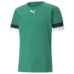Puma Sportshirt "TeamRISE Jersey" in Gr&uuml;n | Gr.: L