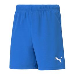 Puma Sporthose "TeamRISE Short Jr" in Blau | Gr.: 116
