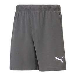 Puma Sporthose "TeamRISE Short Jr" in Grau | Gr.: 128