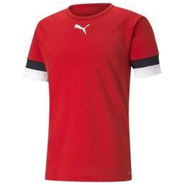 Puma Sportshirt "TeamRISE Jersey" in Rot | Gr.: XL