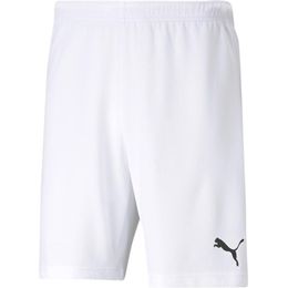 Puma Sporthose "TeamRISE Short" in Wei&szlig; | Gr.: 3XL