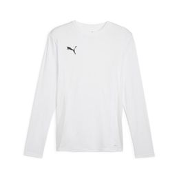 Puma Sportshirt "TeamGoal Longsleeve Jersey" in Wei&szlig; | Gr.: S