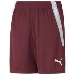 Puma Sporthose "TeamLIGA Shorts Jr" in Rot | Gr.: 116