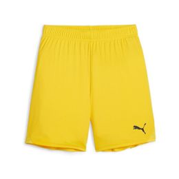 Puma Sporthose "TeamGoal Shorts Jr" in Gelb | Gr.: 152