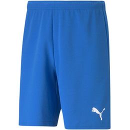 Puma Sporthose "TeamRISE Short" in Blau | Gr.: L