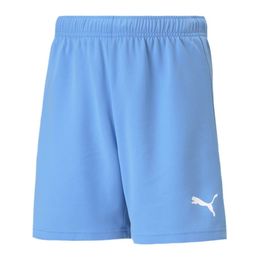 Puma Sporthose "TeamRISE Short Jr" in Blau | Gr.: 140